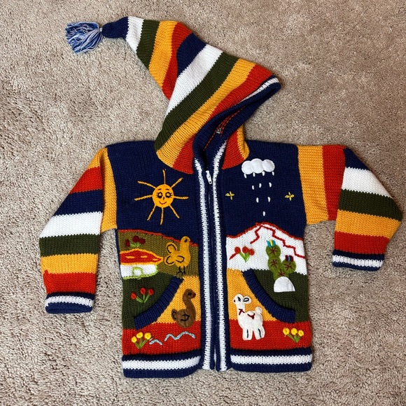 El Condor | Shirts & Tops | El Condor Girl Themed Sweater | Poshmark